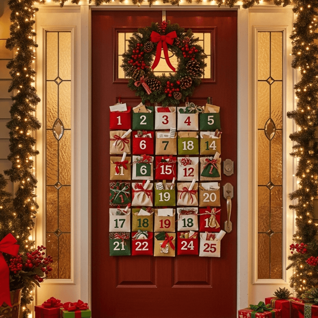 12 Unique Christmas Door Decoration Ideas for 2025 (Trendy & Eye ...